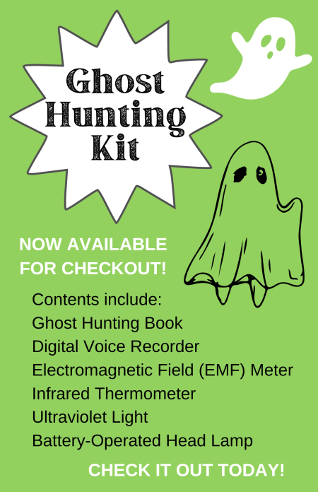 Ghost Hunting Day & Kit – Hales Corners Library