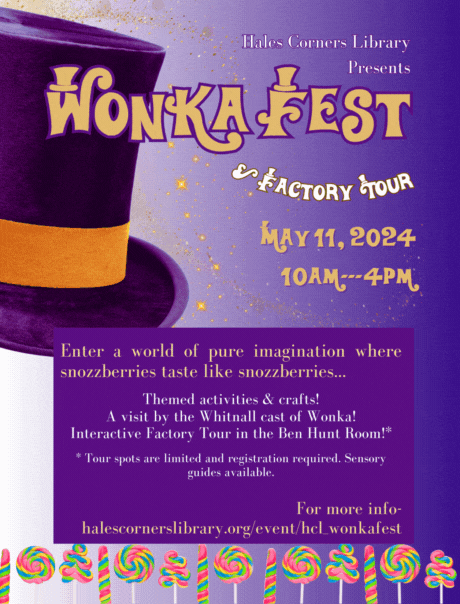 WonkaFest gif – Hales Corners Library